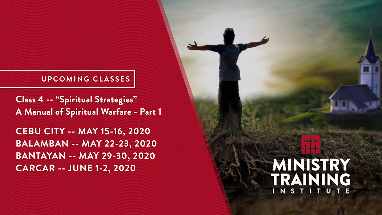 Ministry Training Institute | May - June Classes - YouTube