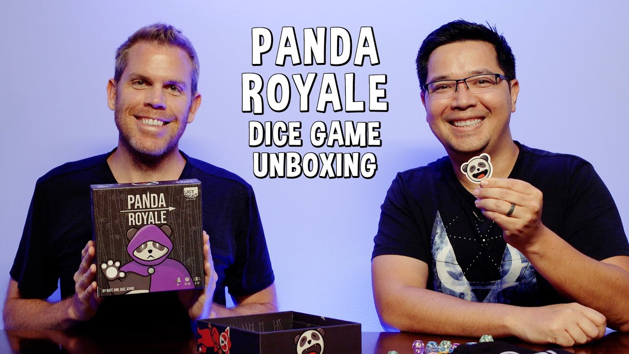 Unboxing Panda Royale - Dice Drafting Game - YouTube