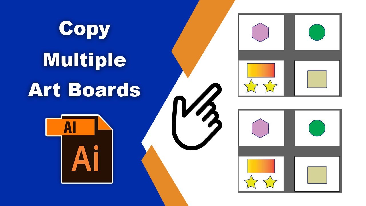 How to copy multiple artboards at once in Adobe Illustrator - YouTube