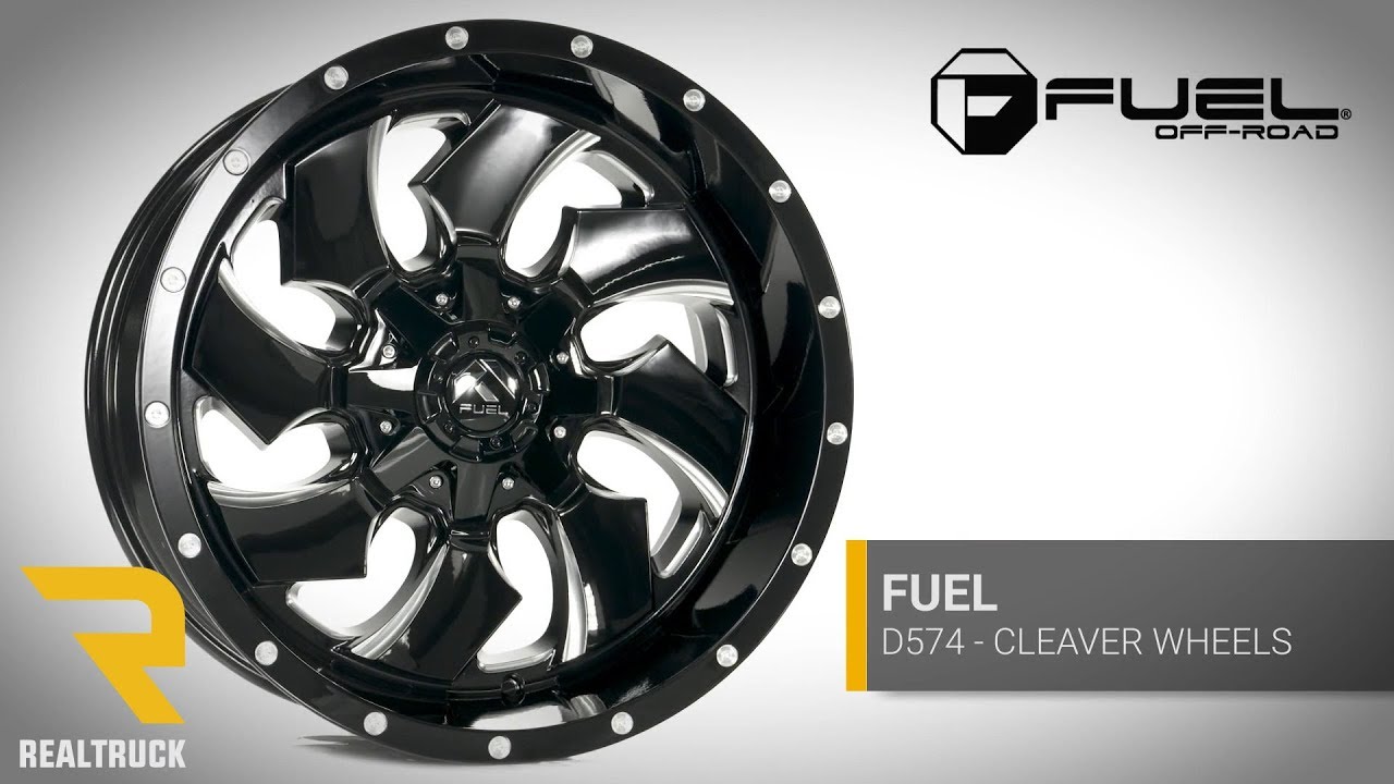 Fuel Black Cleaver Wheels - YouTube
