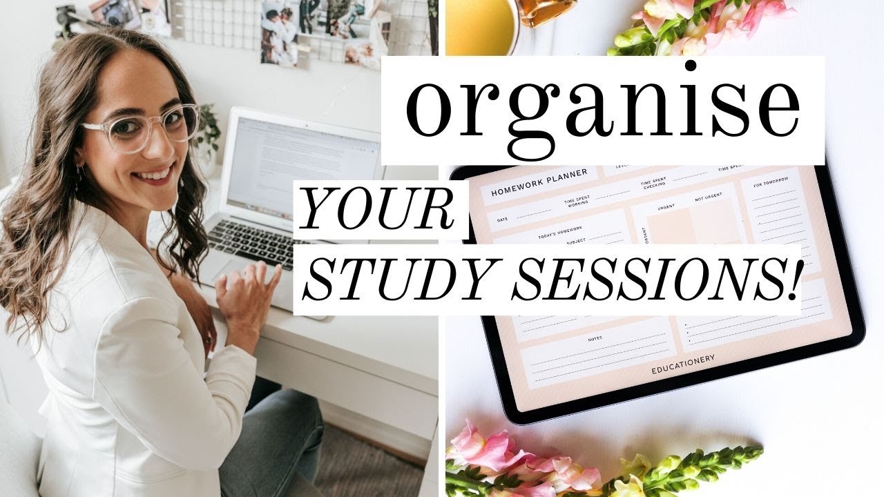 #StayHome and Study Effectively! | How to Organize Your Study Sessions ...