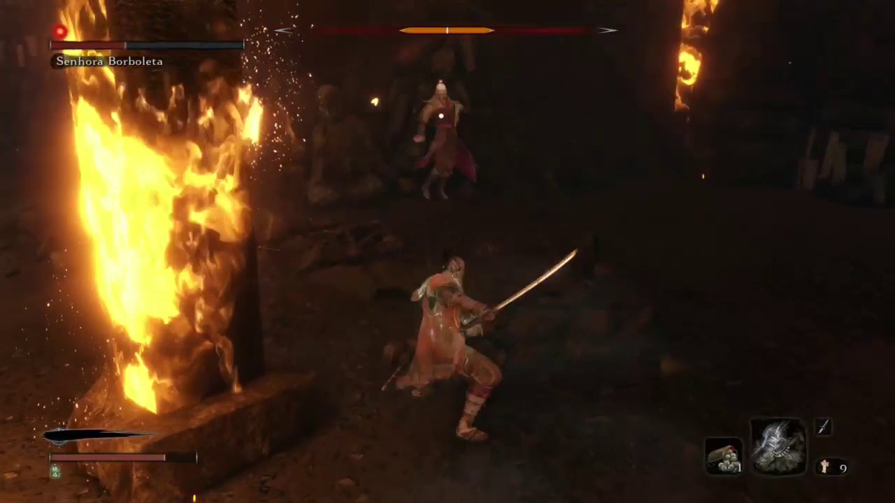 XB - Sekiro - Lady Butterfly - Second Phase - Shinobi Execution - YouTube