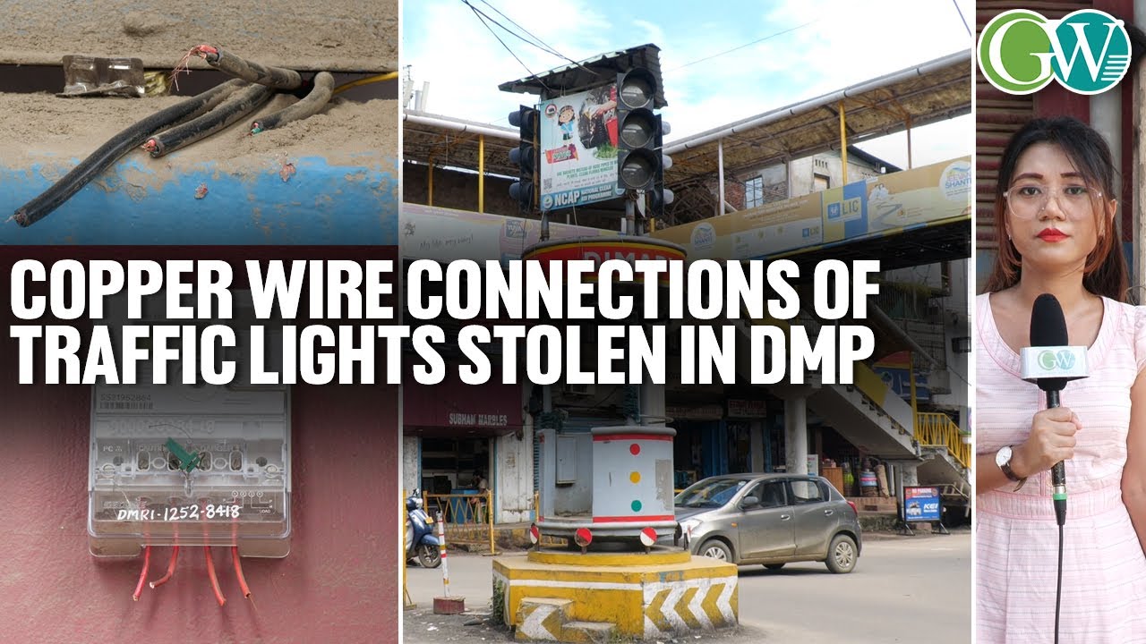DMP: COPPER WIRE CONNECTIONS OF TRAFFIC LIGHTS AT HOLY CROSS JN ...