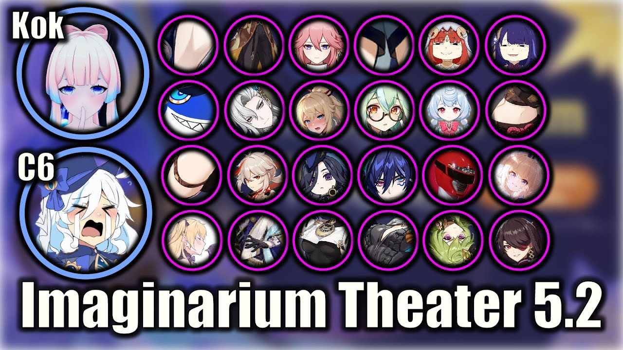 I Tried My HUGE Kok With A C6 Furina - Imaginarium Theater 5.2 - YouTube
