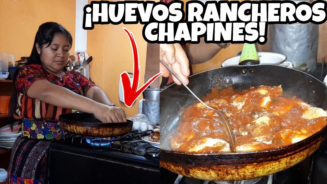 😋DESAYUNANDO huevitos rancheros/Fácil de preparar 🇬🇹 - YouTube