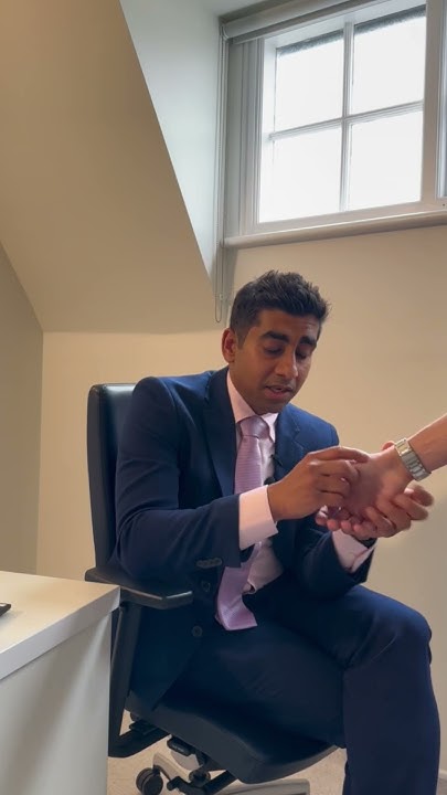 🖐 Hand & Wrist Surgeon (Mr Sarker) talks symptoms/treatments for thumb arthritis #shorts # ...