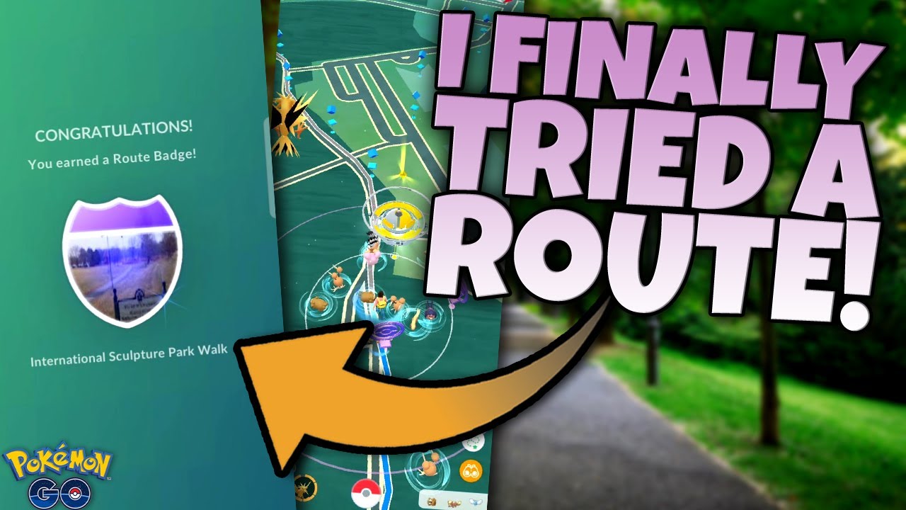I FINALLY TRIED A POKÉMON GO ROUTE!! Here's My Feedback... - YouTube