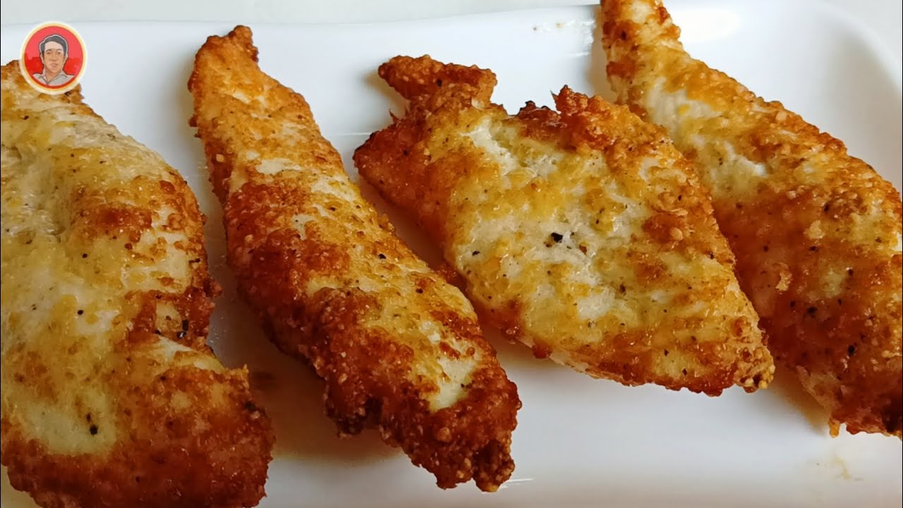 PARMESAN CHICKEN FILLET/CHICKEN RECIPE/Air-Fried Chicken Fillet - YouTube
