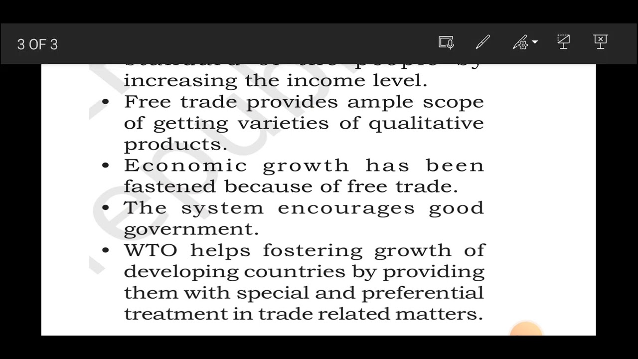 benefits of wto (world trade organisations) || ncert line by line ...