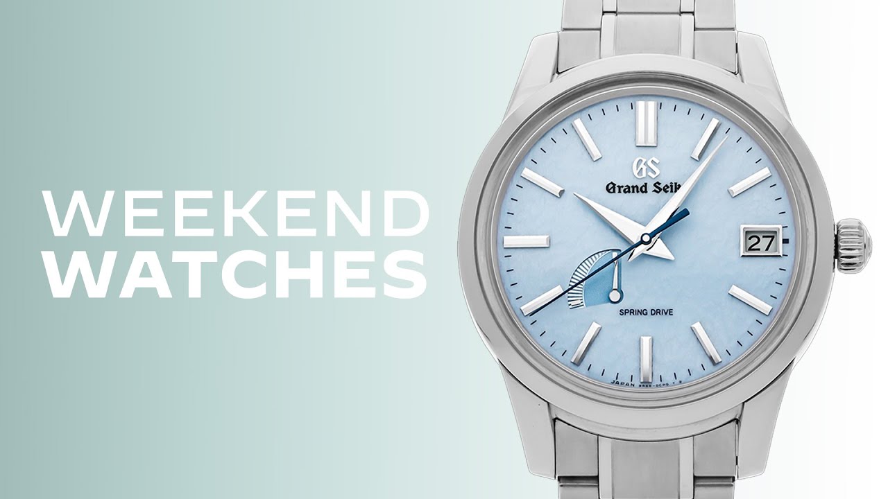 Grand Seiko Spring Drive Skyflake SBGA407 Luxury Watch Collection ...