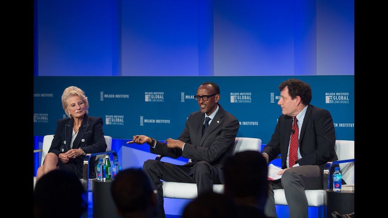 2019 Milken Institute Global Conference | Panel with President Kagame ...