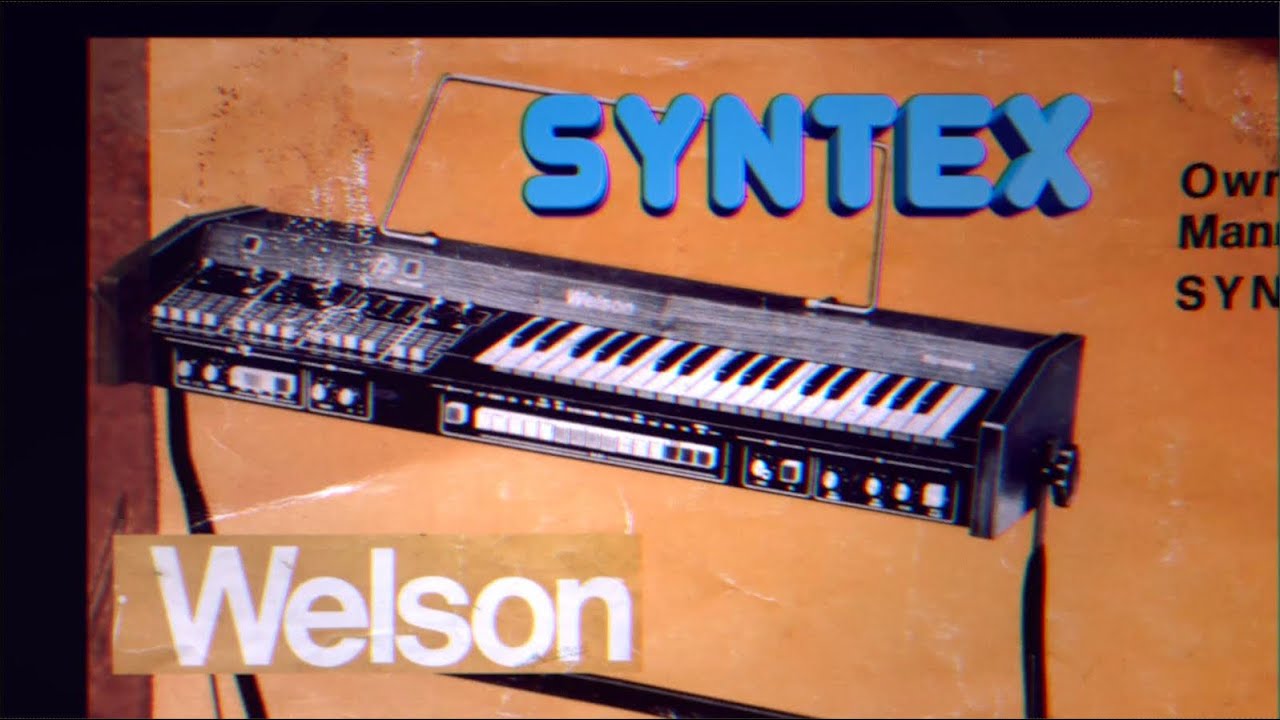 WELSON SYNTEX / VERMONA ER-9 - YouTube