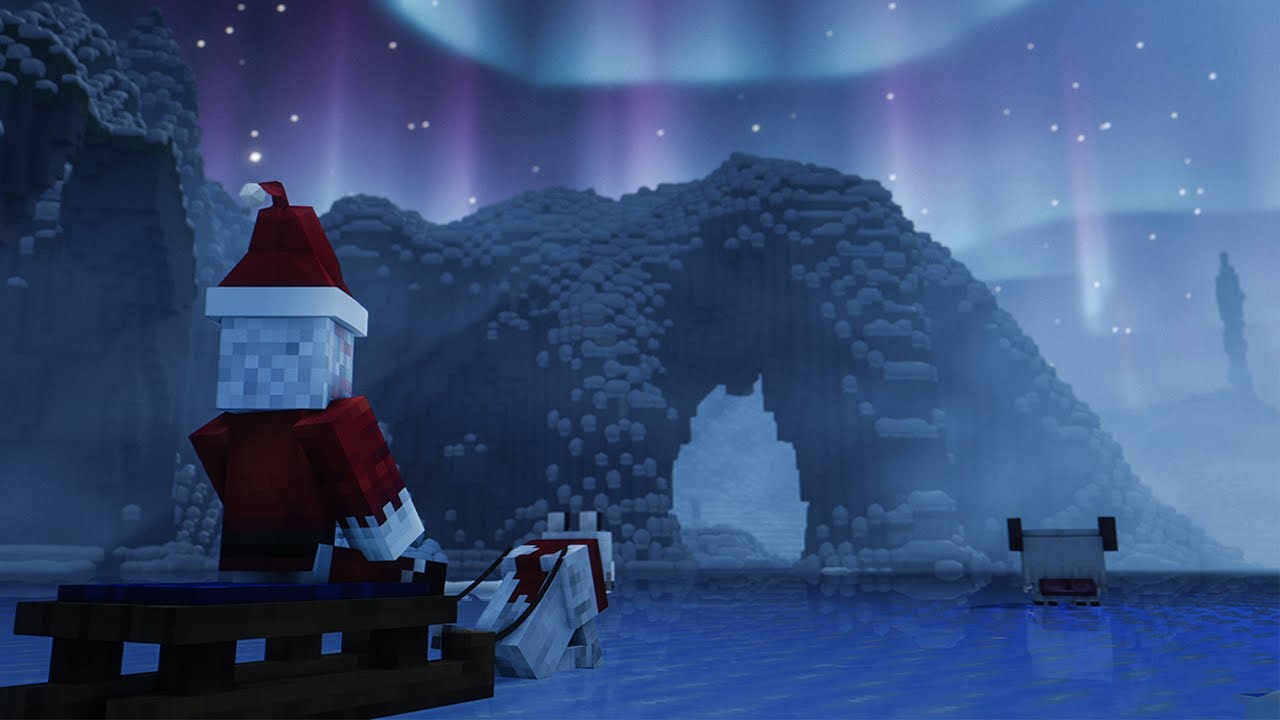 Turning Minecraft Into A Winter Paradise With Mods - YouTube