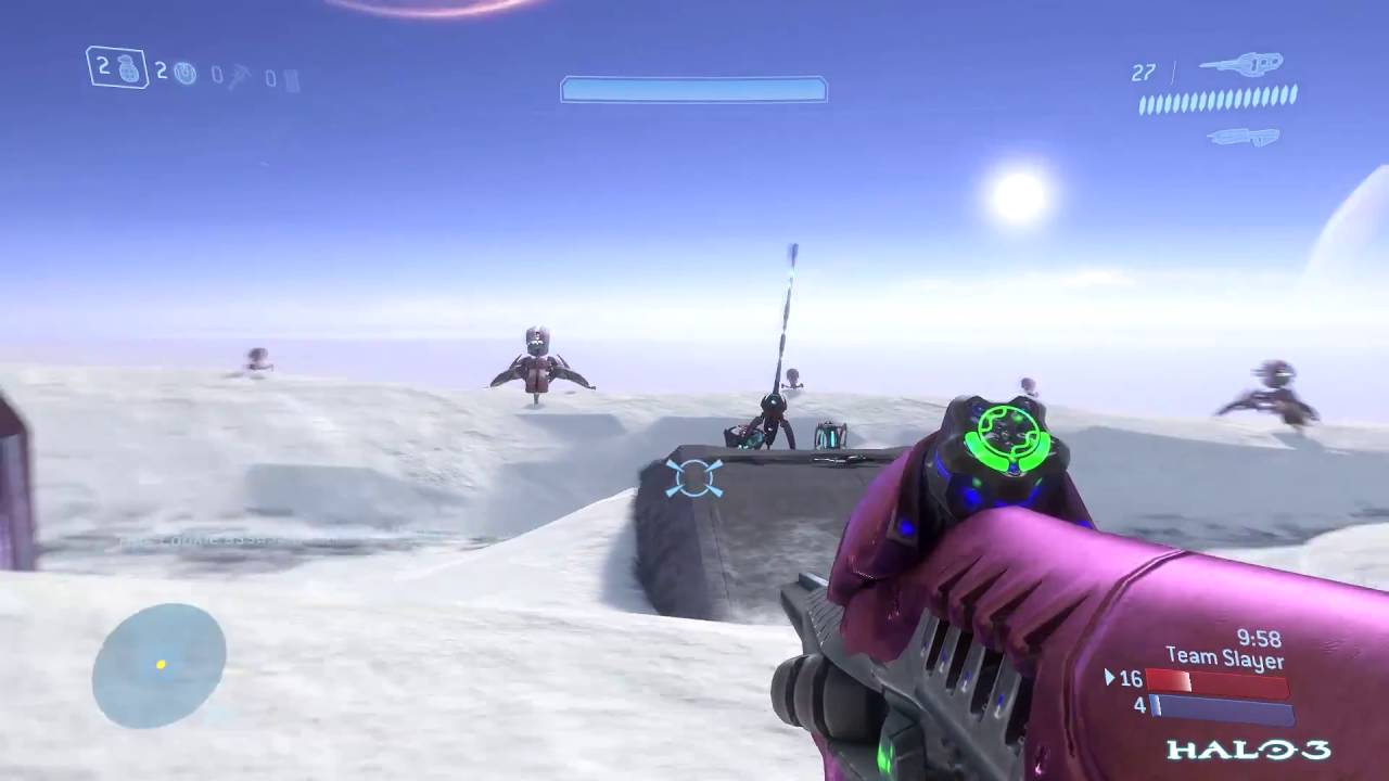 Halo 3 - Team Slayer - Snowbound (XBOX ONE) - YouTube