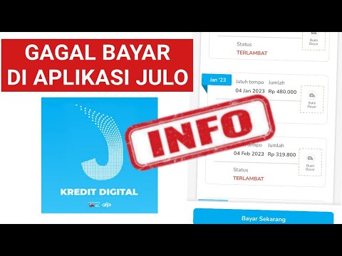 GAGAL BAYAR JULO || RESIKO GAGAL BAYAR DI PINJOL JULO - YouTube