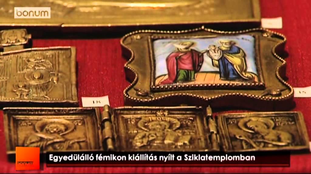 Egyedülálló fémikon kiállítás nyílt a Sziklatemplomban - YouTube