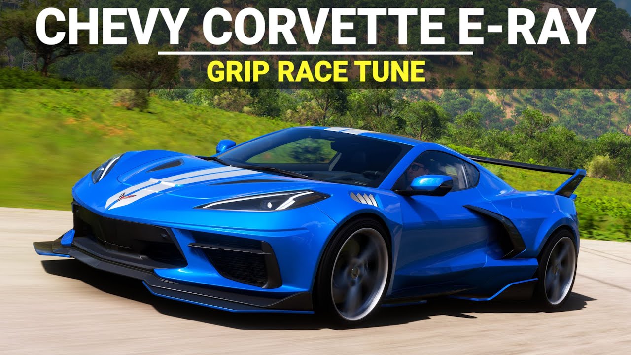 Forza Horizon 5 Tuning - Chevrolet Corvette E-Ray Widebody, FH5 Grip ...