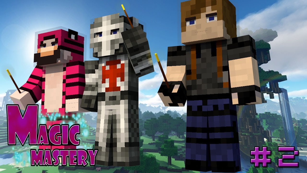 Minecraft Magic Mastery - Episode 2 - Island Base - YouTube
