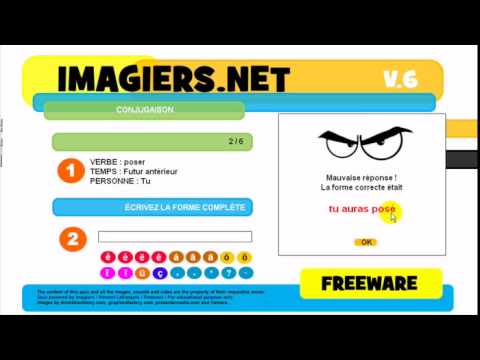 French lesson # Conjugaison # poser - YouTube