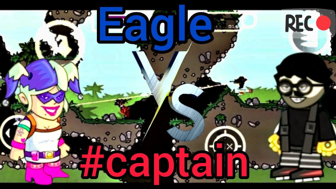 Mini Militia : Eagle vs Captain || 1v1 (Friendly Match) 😊😉 || @Manpreet ...