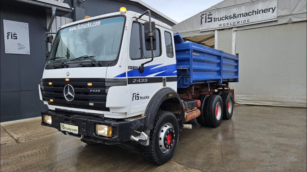 MERCEDES BENZ SK 2435 K - FIŠ TRUCKS SLOVENIA - YouTube