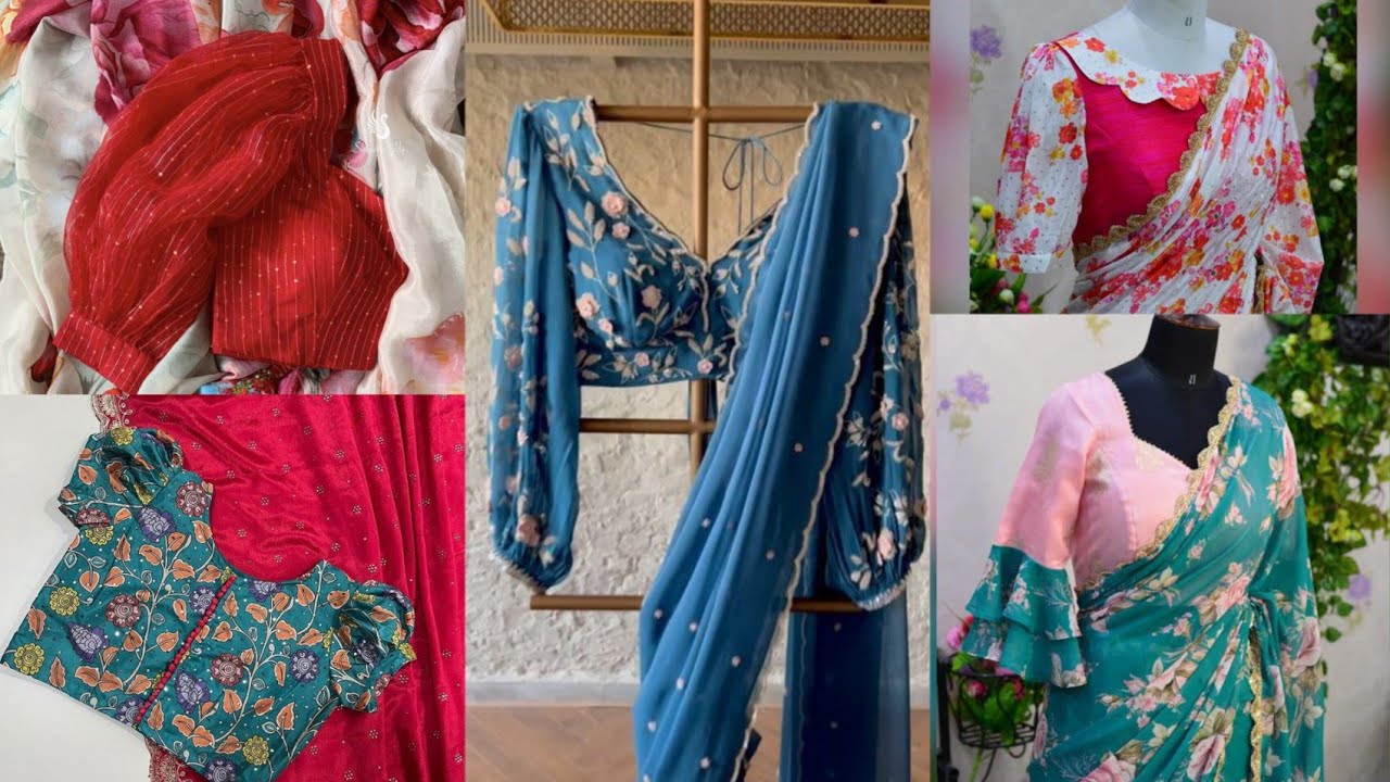 Latest Beautiful Blouse Hands / Sleeves Designs Collection - YouTube