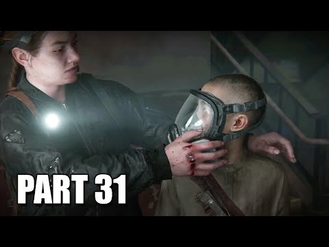 Survivor Difficulty - The Last of Us 2 - Walkthrough Gameplay - Infected Nest - PART 31