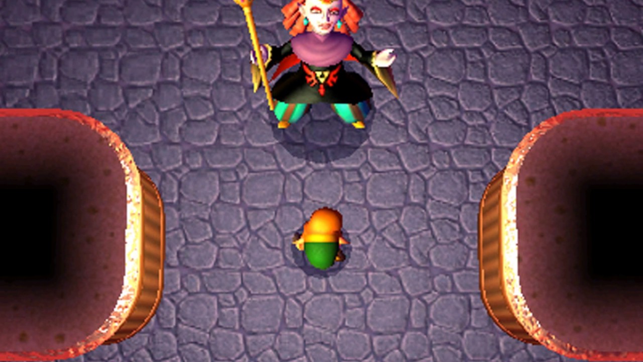The Legend of Zelda: A Link Between Worlds Boss 4 - Yuga - YouTube