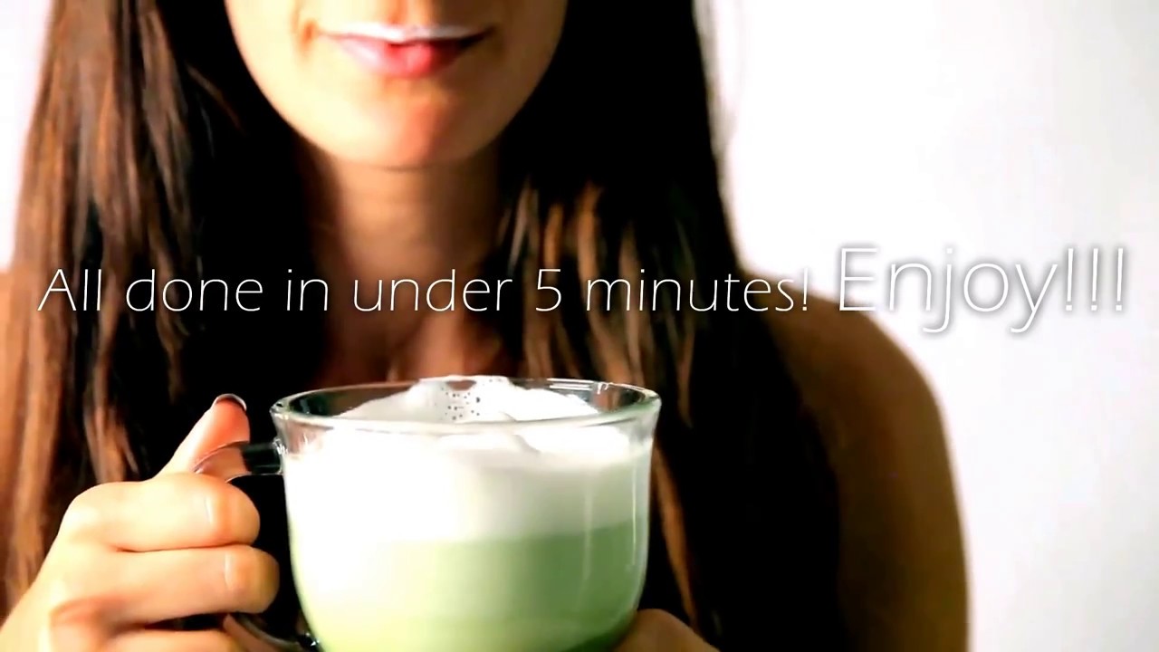 How to make a Matchami Latte! - YouTube