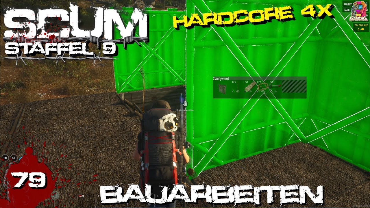 SCUM 📺 [79] Ausbau der Basis [ Hardcore V0.95 Staffel 9 Deutsch ] - YouTube