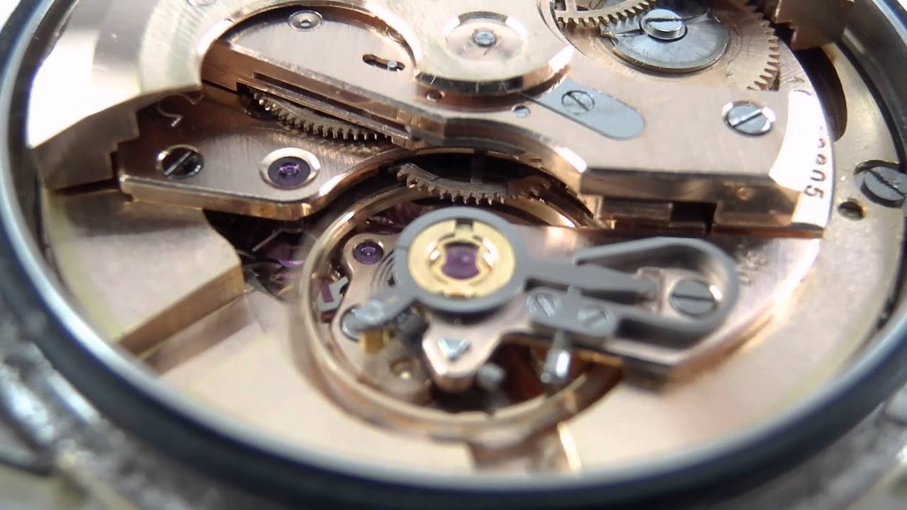 Omega Seamaster Cal. 502 work! - YouTube
