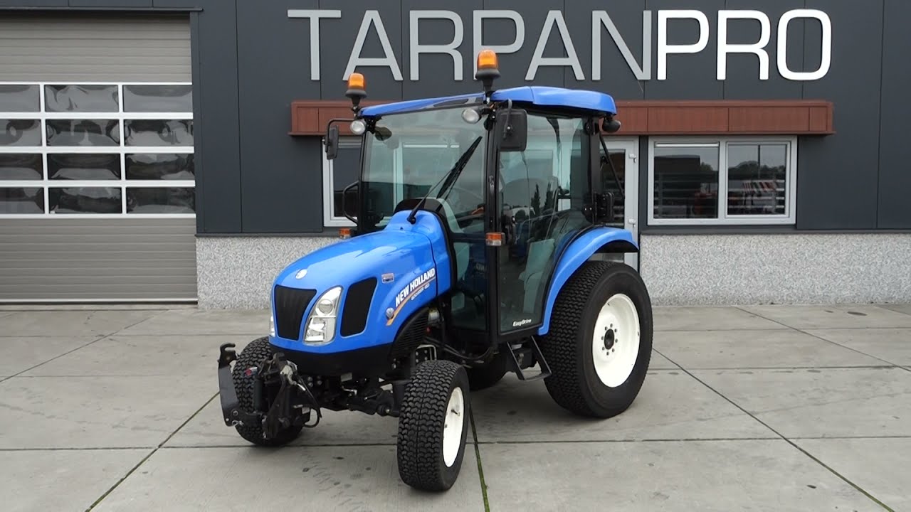 New Holland TC45D 4wd CVT / 2060 Draaaiuren / Full Options - YouTube