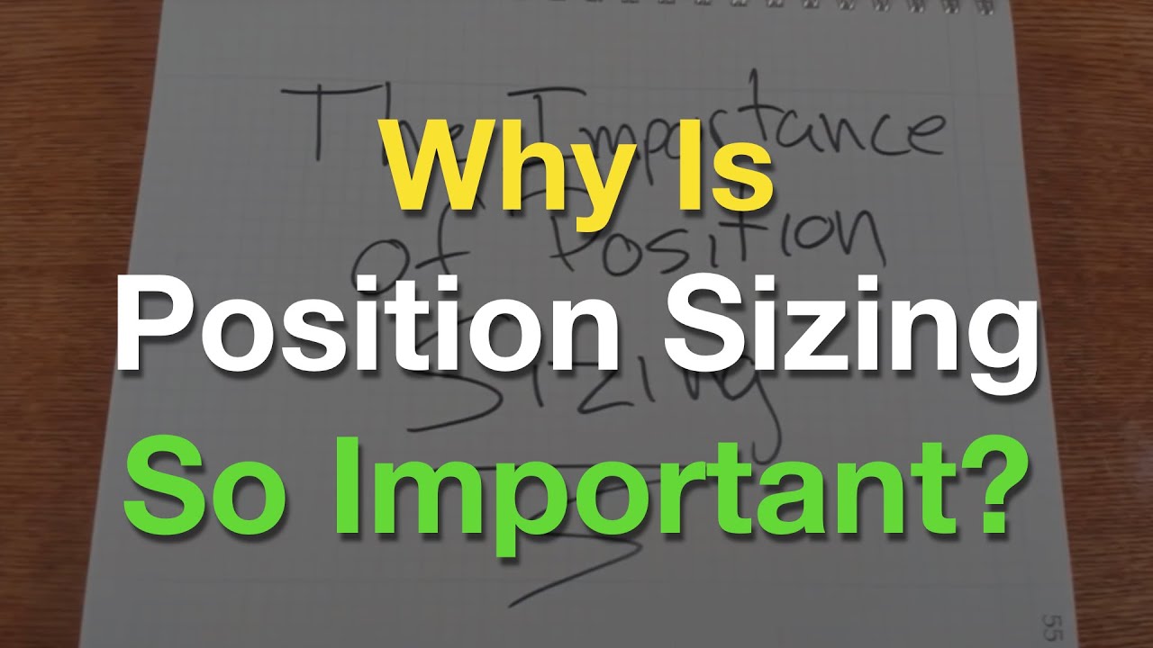 Why Is Position Sizing So Important? - YouTube