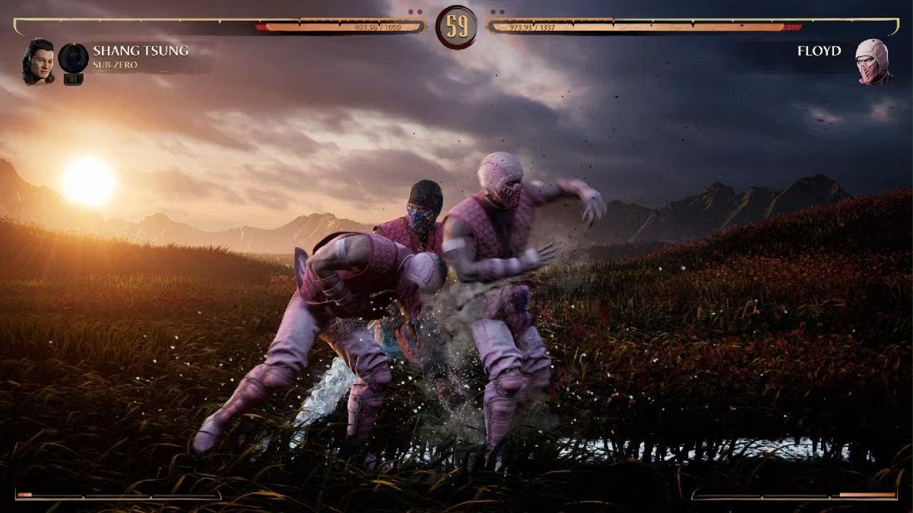 Practicing Floyd's Moves in MK1 on PS5 - YouTube