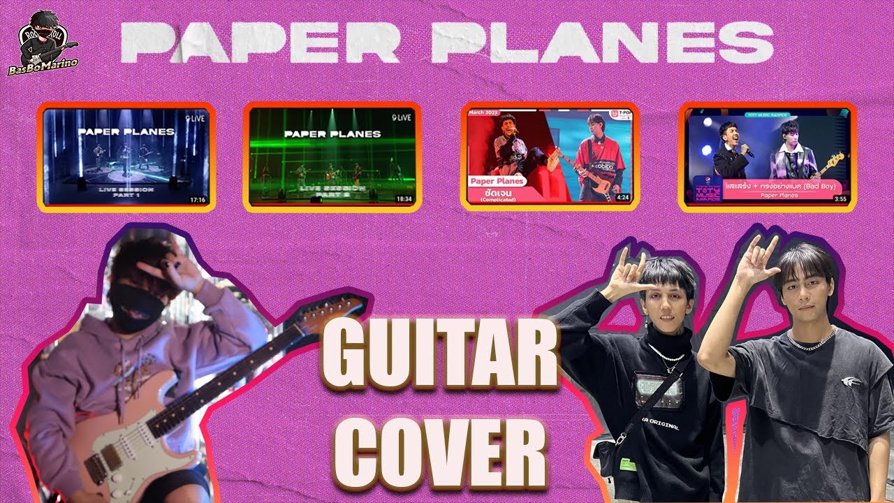 All PAPER PLANES Live - [ Guitar Cover ] - YouTube