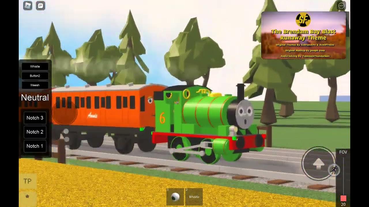 percy successful escape from the beast (sodor fallout au) - YouTube
