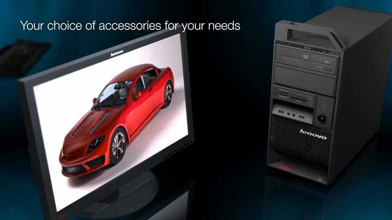 Lenovo ThinkStation E20 workstation tour - YouTube