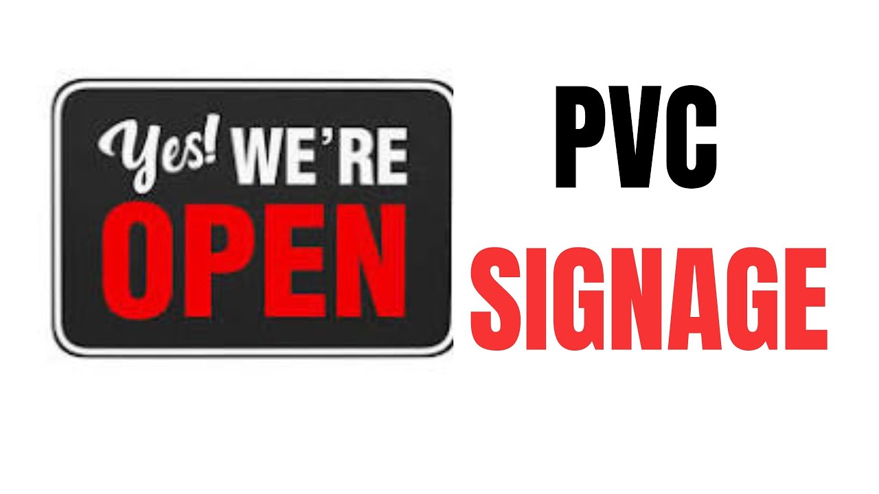 HOW TO MAKE SIGNAGE | PVC PRINTING | Acrylic PLATE - YouTube