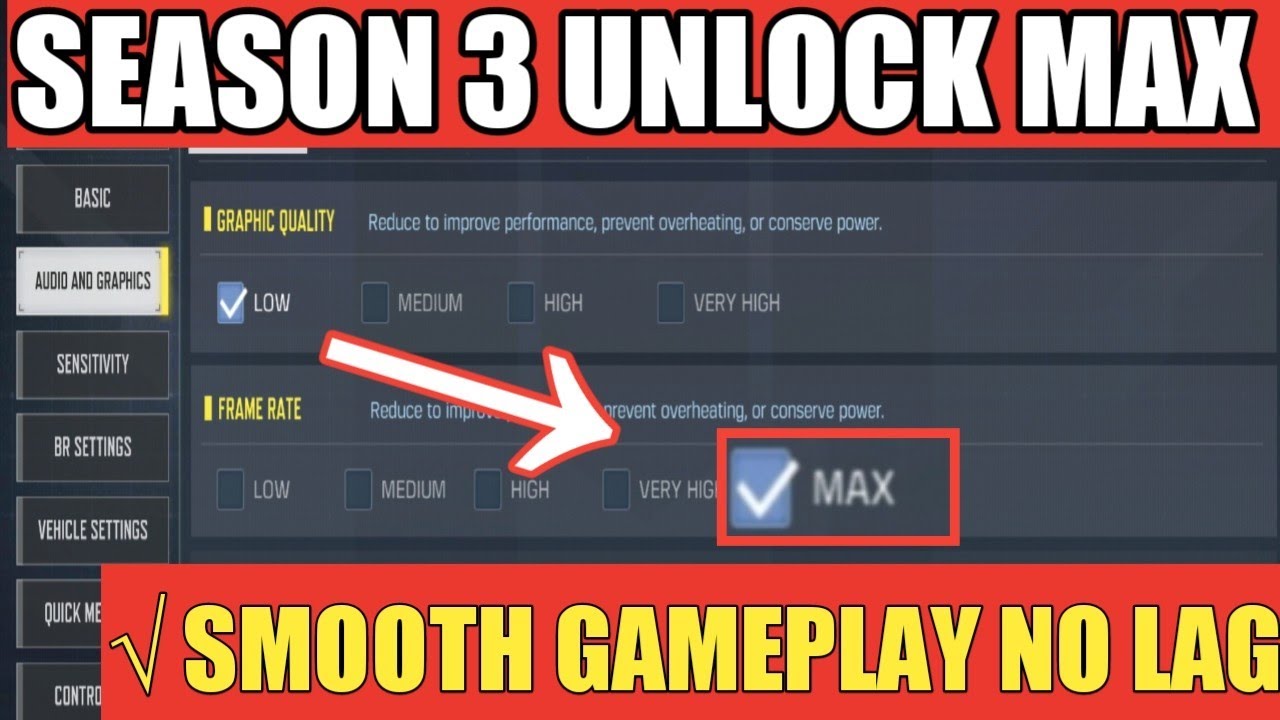 HOW TO UNLOCK MAX GRAPHICS IN CODM AND SMOOTH GAMEPLAY | NEW CONFIG ...