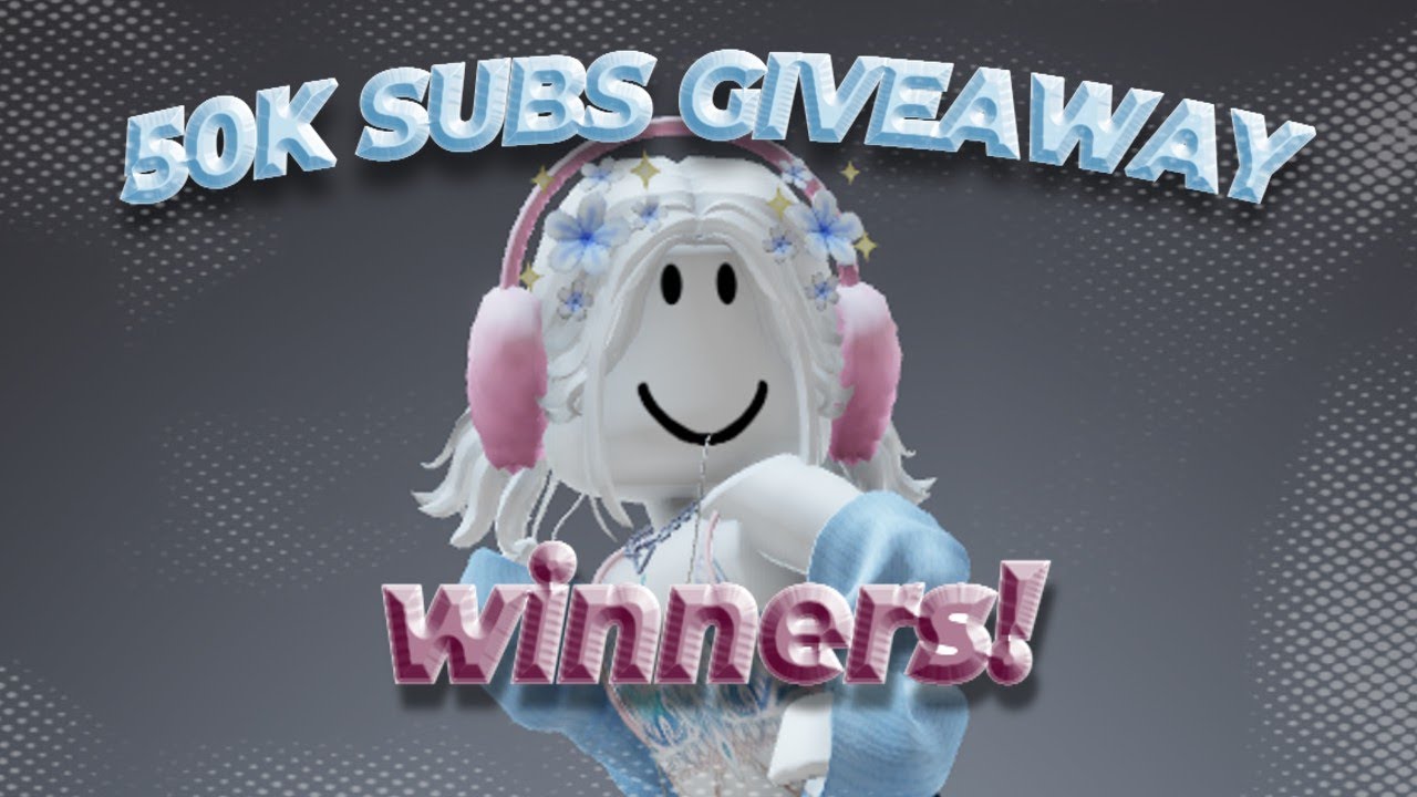 50K SUBS GIVEAWAY WINNERS!🥳 || Auraxs4l - YouTube