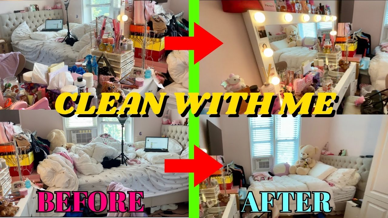 Room Cleaning Transformation - YouTube