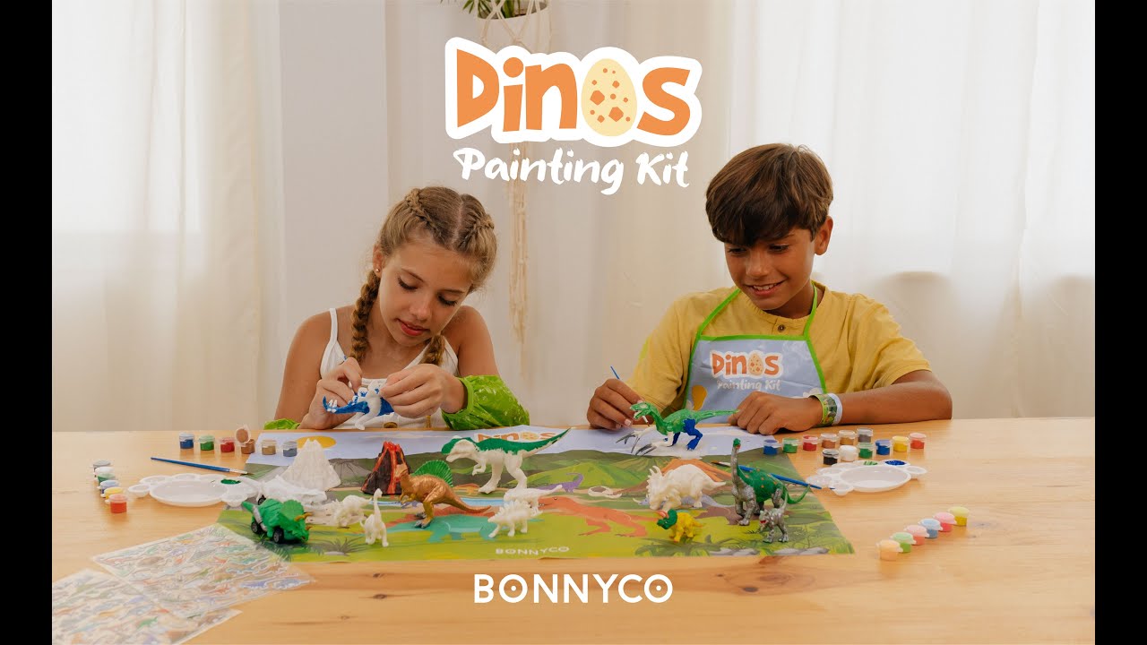 Dinos Painting Kit | BONNYCO - YouTube