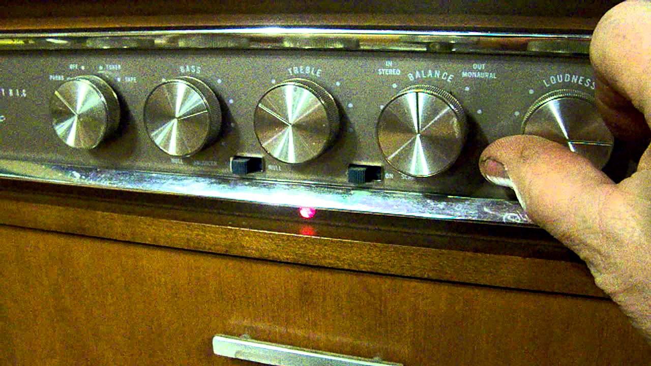 GE Console Stereo - YouTube