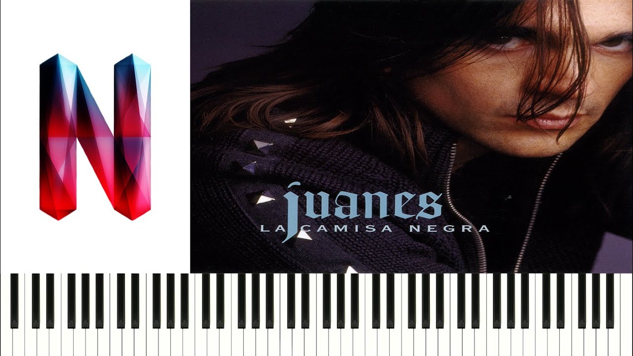 Juanes - La Camisa Negra Piano Cover | Synthesia - YouTube