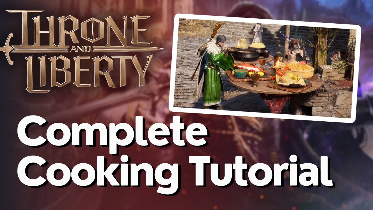 How To Cook In Throne And Liberty - YouTube