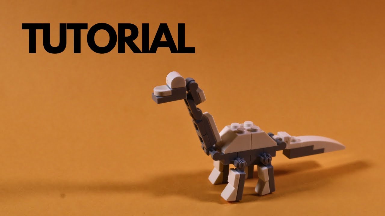 Building a Mini Lego Dinosaur - YouTube