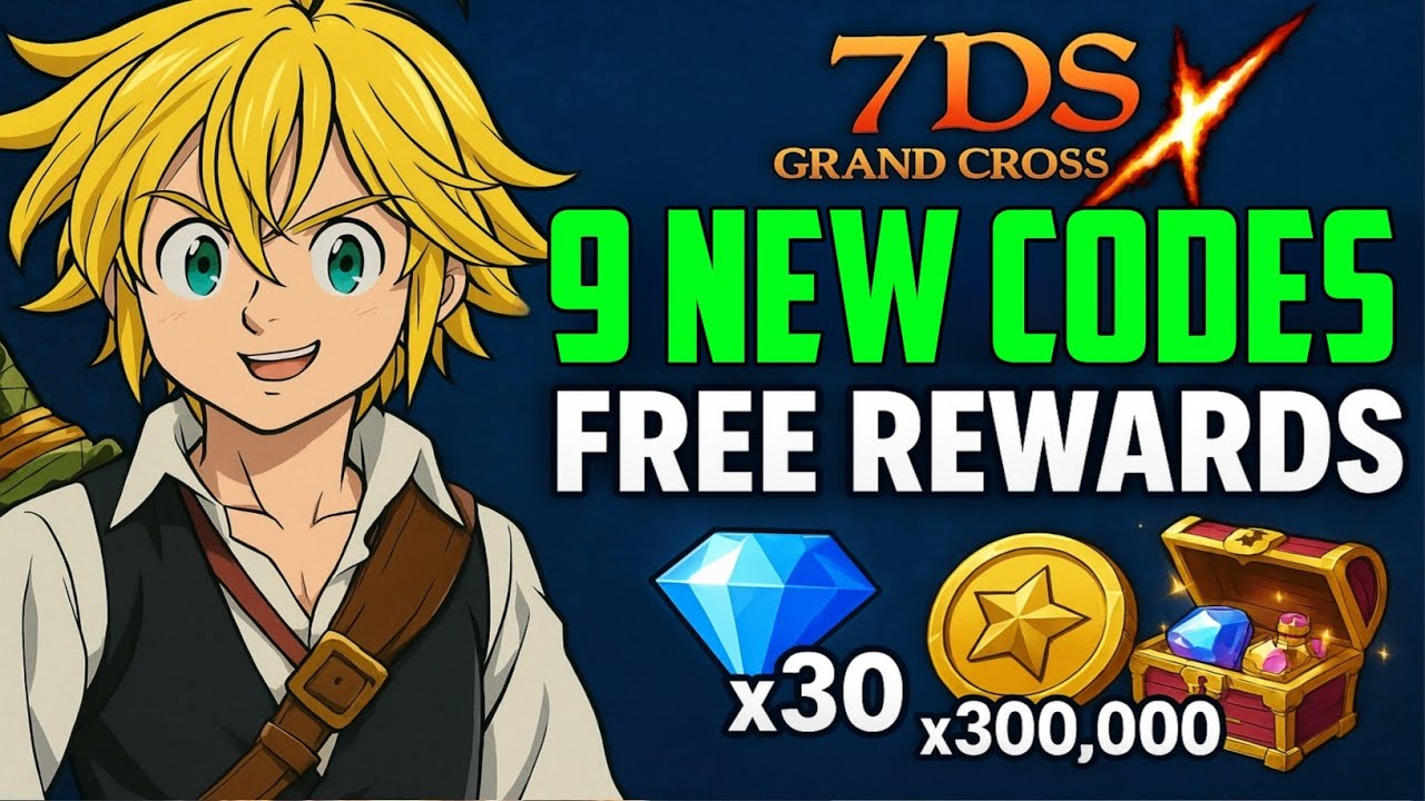 🔥7DS Grand Cross Codes | Seven Deadly Sins: Grand Cross Coupon Code May ...