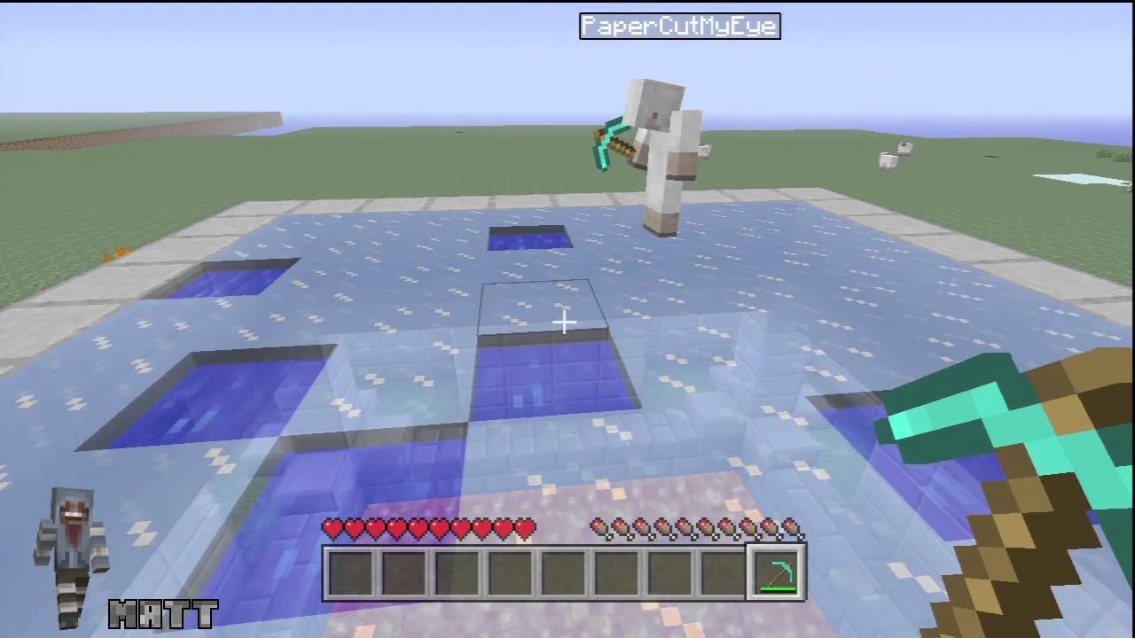 Fun In Minecraft - Don't Break The Ice - YouTube
