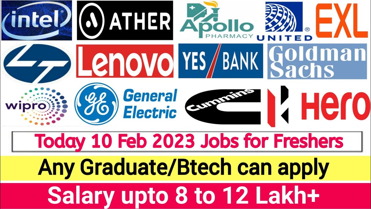 Latest Jobs for Freshers 2023 | Off Campus Drive For 2022 Batch | Off ...