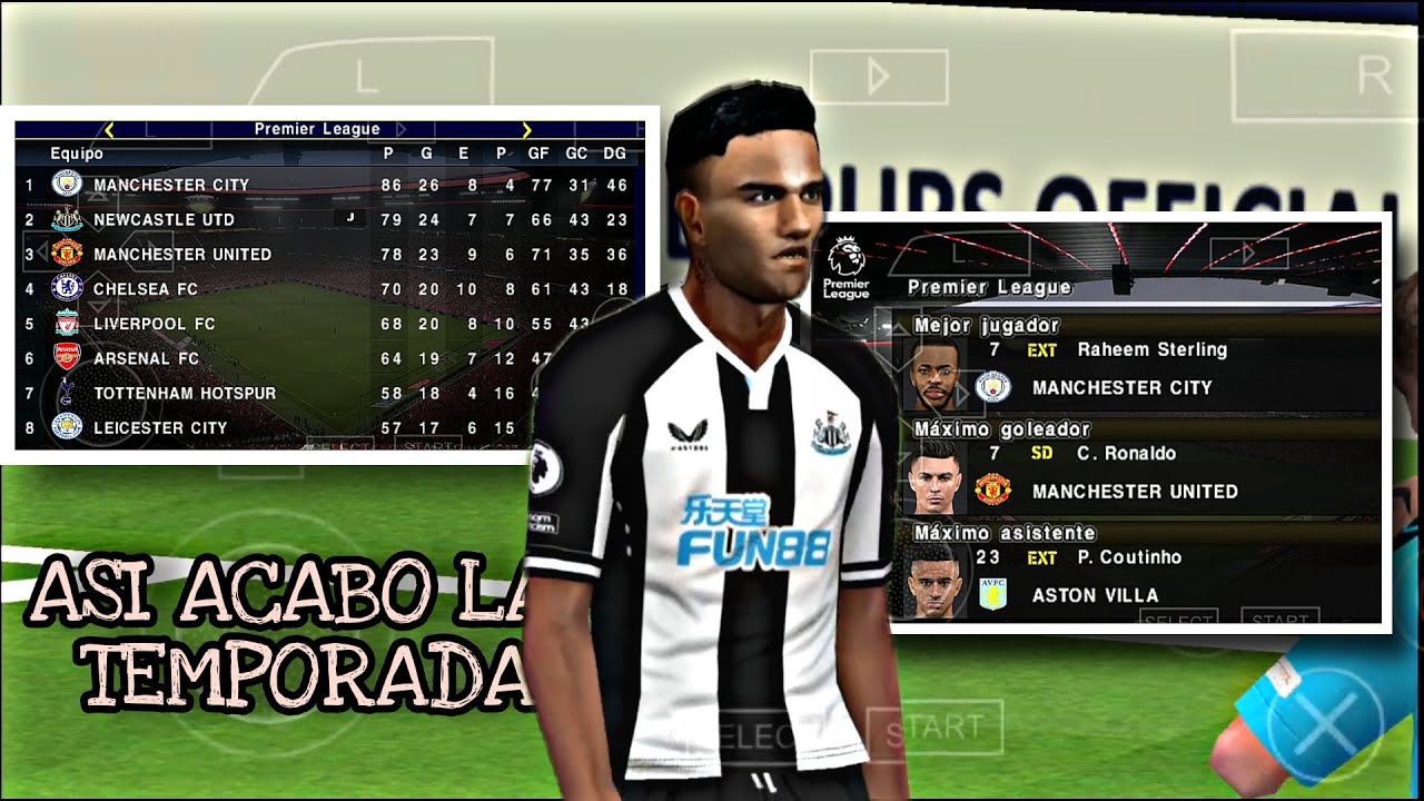 Liga Master - Pes 2023 PSP | Asi Terminó la Temporada | Estos son los ...